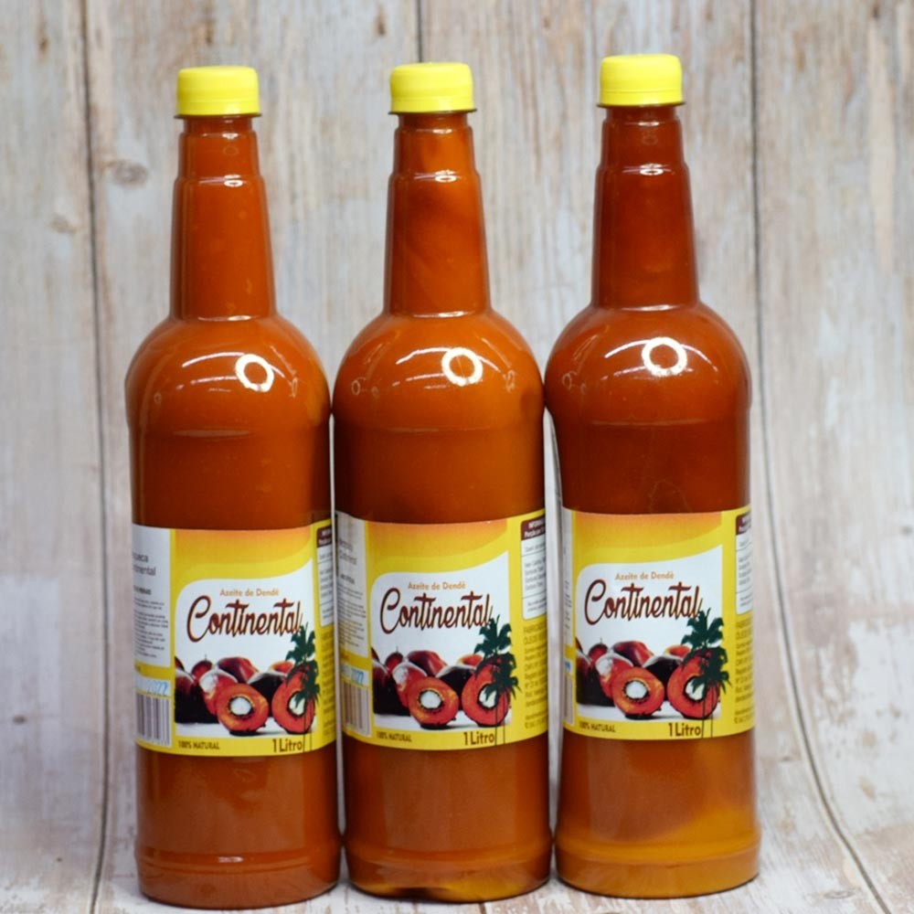 Azeite De Dend Continental 1 Litro 1000 Ml Unidade A Maior Loja De